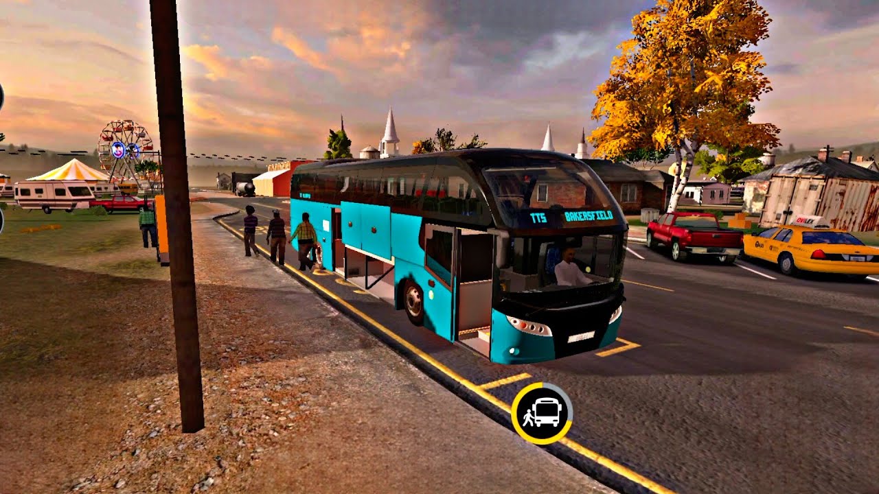 Transporting Passengers To Their Destination In Bus 🚌 || Bus Simulation ...