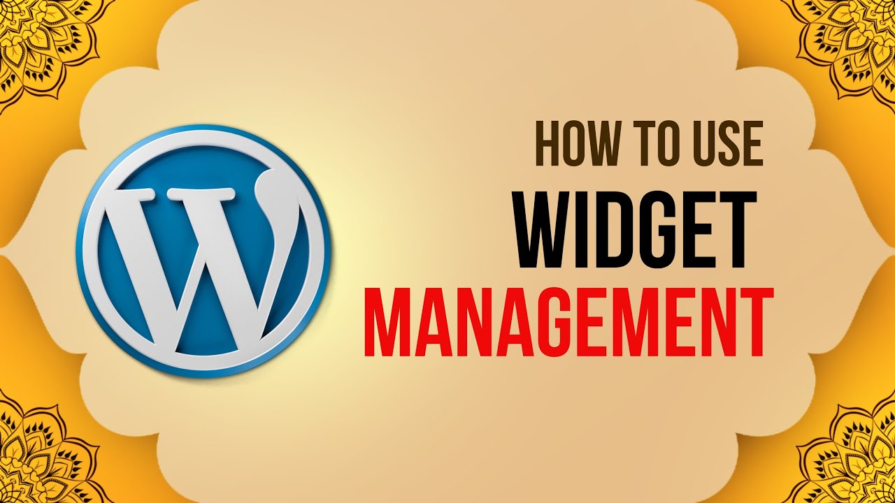 Widget Management In Wordpress Change Background In Wordpress YouTube Widget Management In Wordpress Change Background In Wordpress YouTube