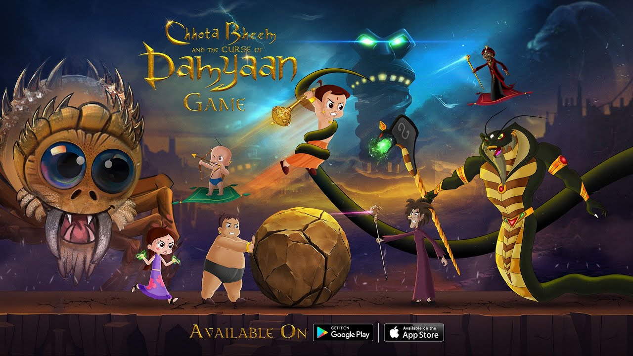 Chhota Bheem and The Curse of Damyaan Game Trailer | New Game ...