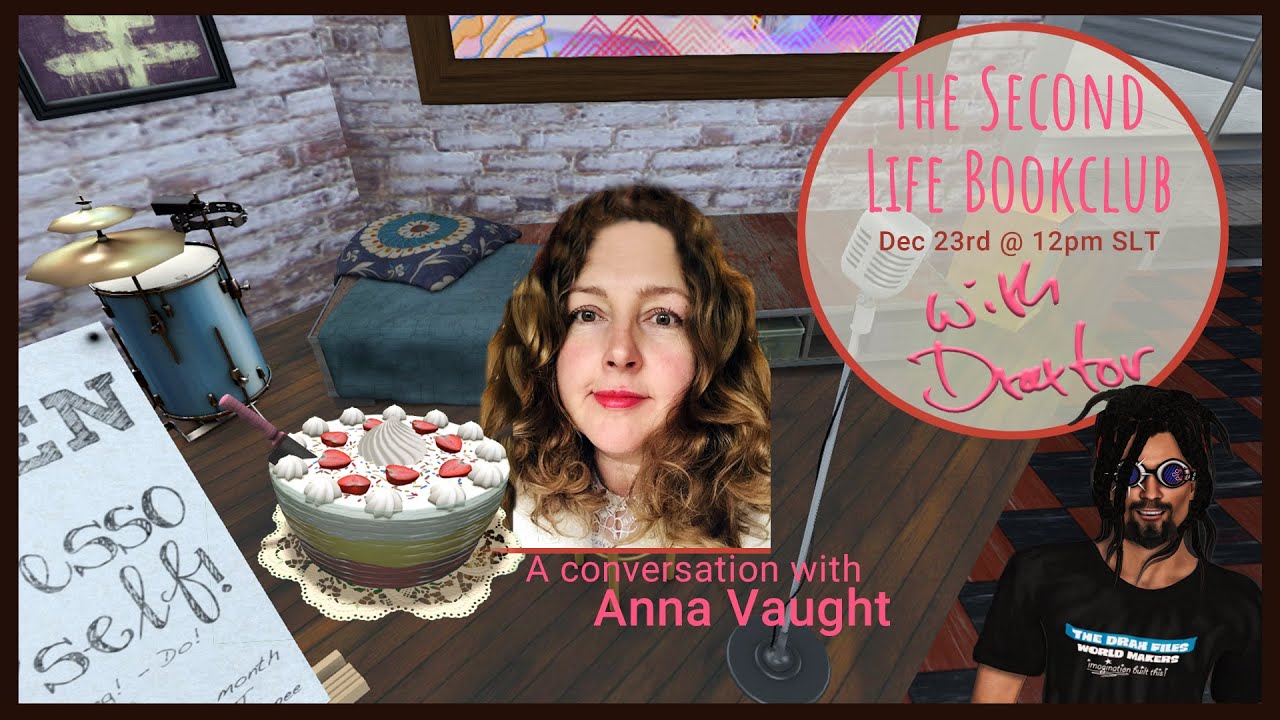 The Second Life Book Club with Draxtor - A conversation with Anna ...