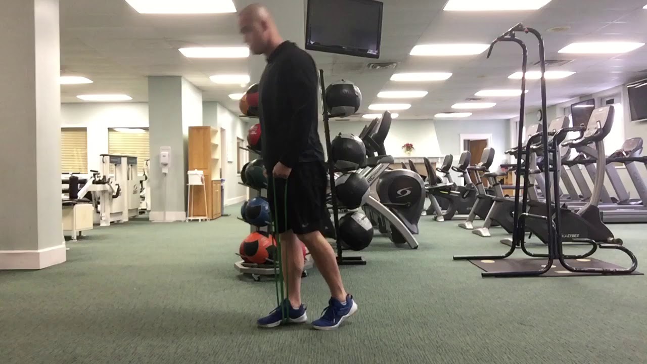 Resistance Band B-Stance RDL - YouTube