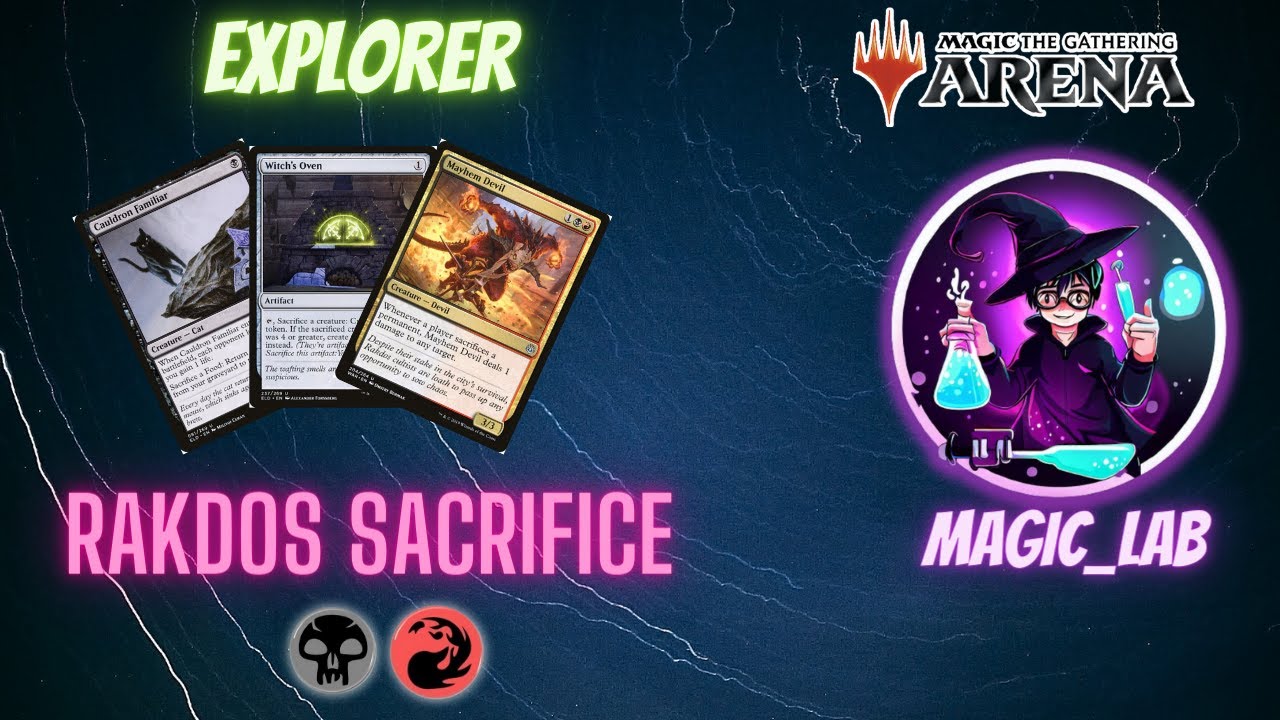 Rakdos Sacrifice I MTG Arena I Explorer I Deck Tech I Game Play - YouTube