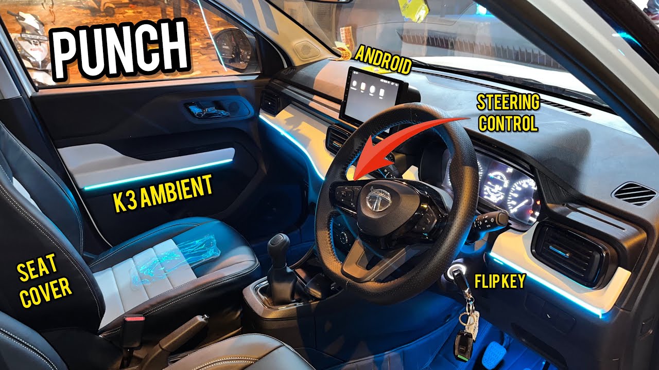 Base Model में Top Model वाला Feel 🔥 Tata Punch Base Model Modified ...