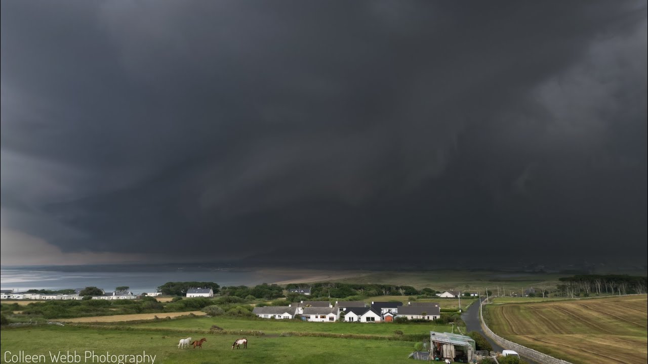Mullaghmore Co Sligo Storm Chase - YouTube