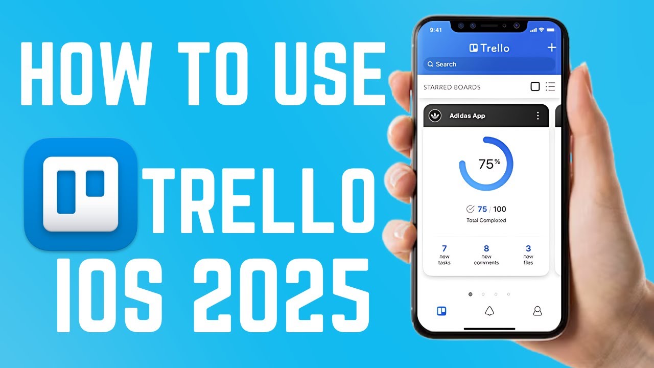 How to Use Trello App On IOS (2025) - YouTube