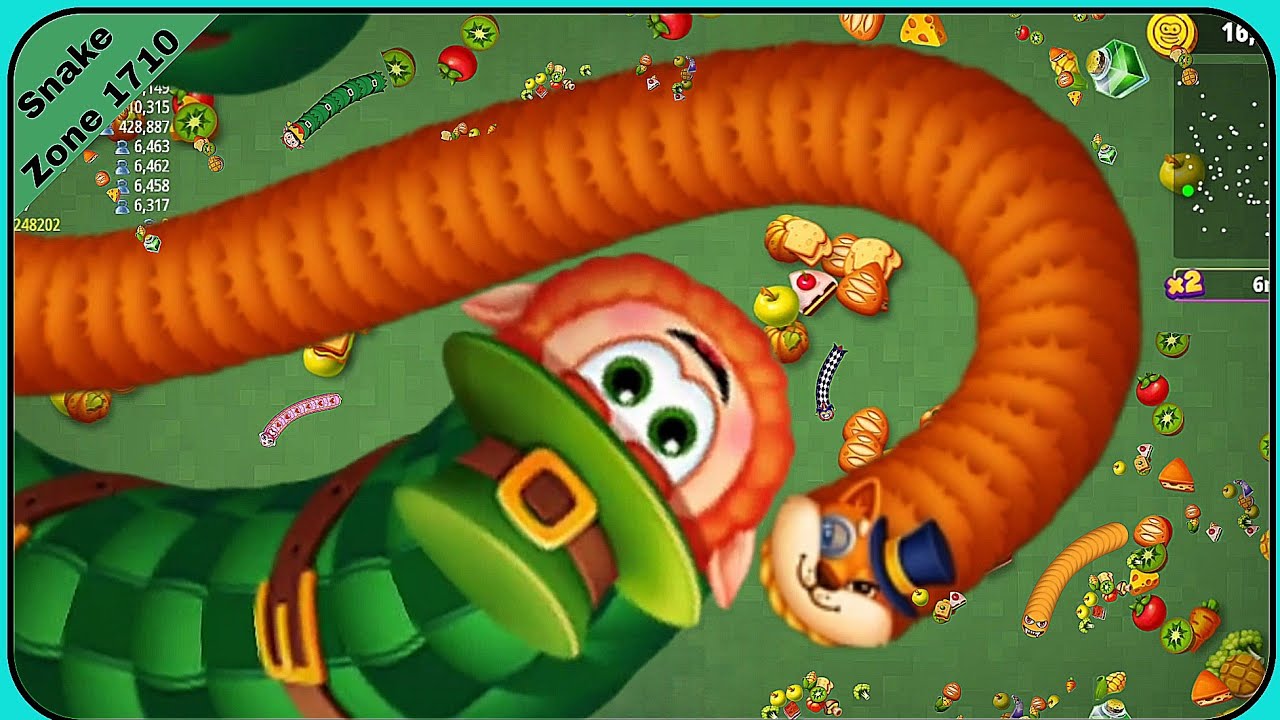 Worma Zone.io | 2024 best snake 🐍 | saamp wala game | snake game # ...