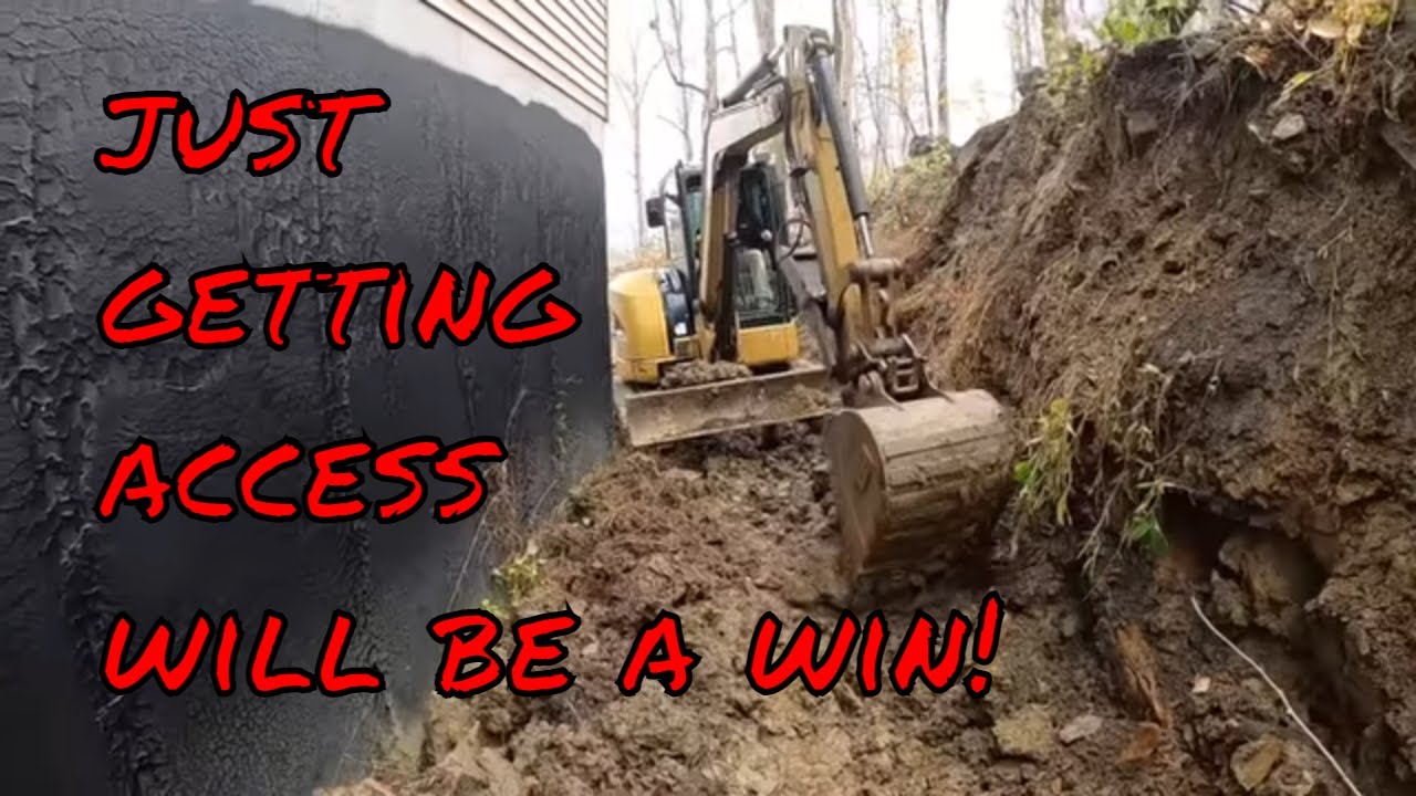 Trying to gain access to very a difficult site to finish what another ...