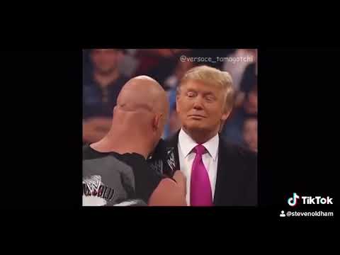 Donald trump gets the stunner form stone cold - YouTube