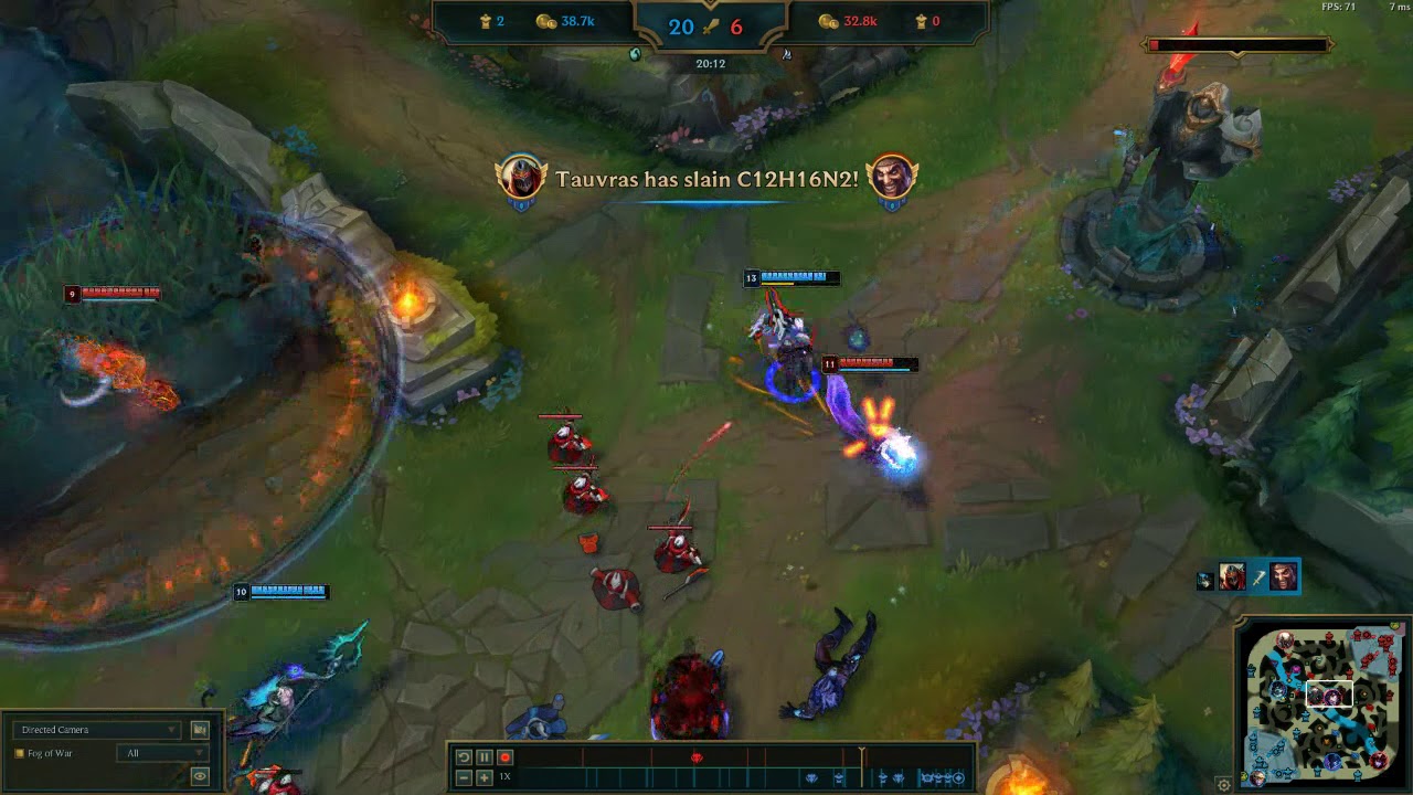 Zed double kill - YouTube