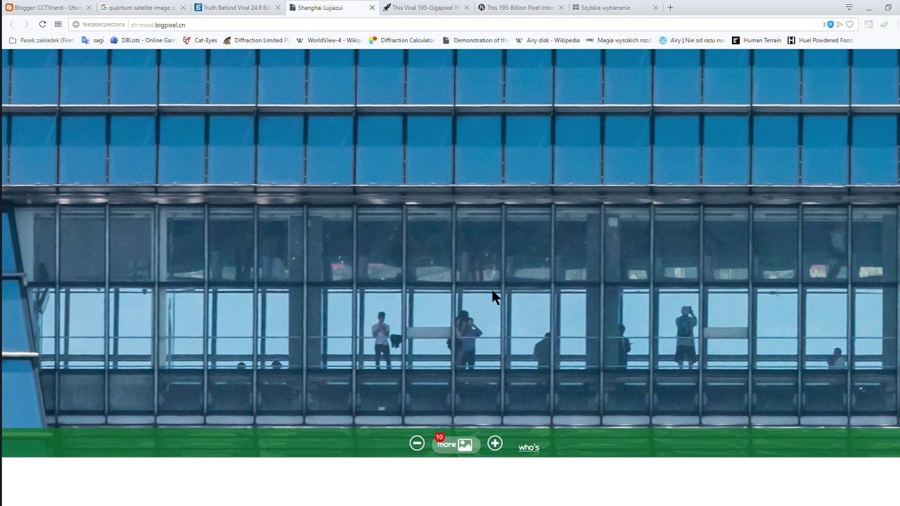 Shanghai Lujiazui gigapixel zoom in - YouTube