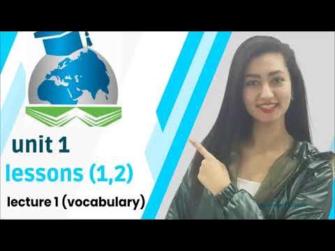 English For Beginners | lecture 1 [key vocabulary] - YouTube