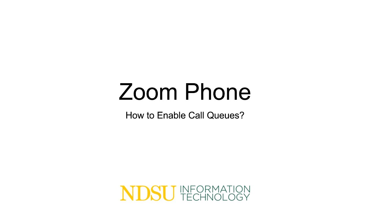 Enabling/Disabling Zoom Phone Call Queues (0:48) - YouTube