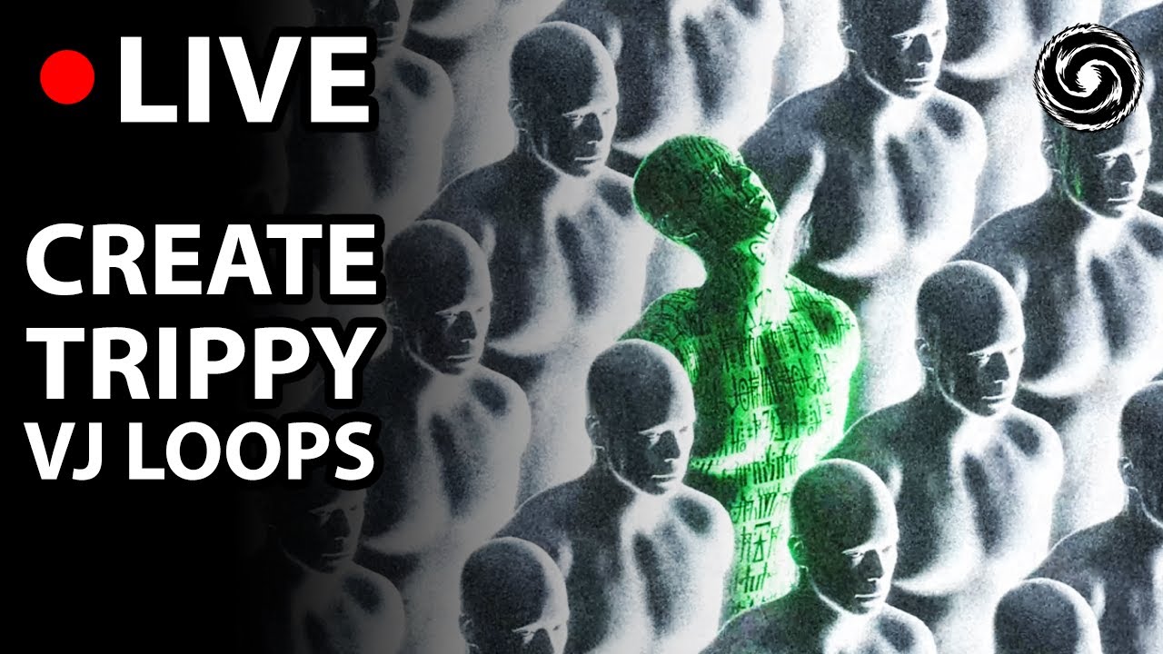 LIVE - Making Visuals In After Effects and Blender - YouTube