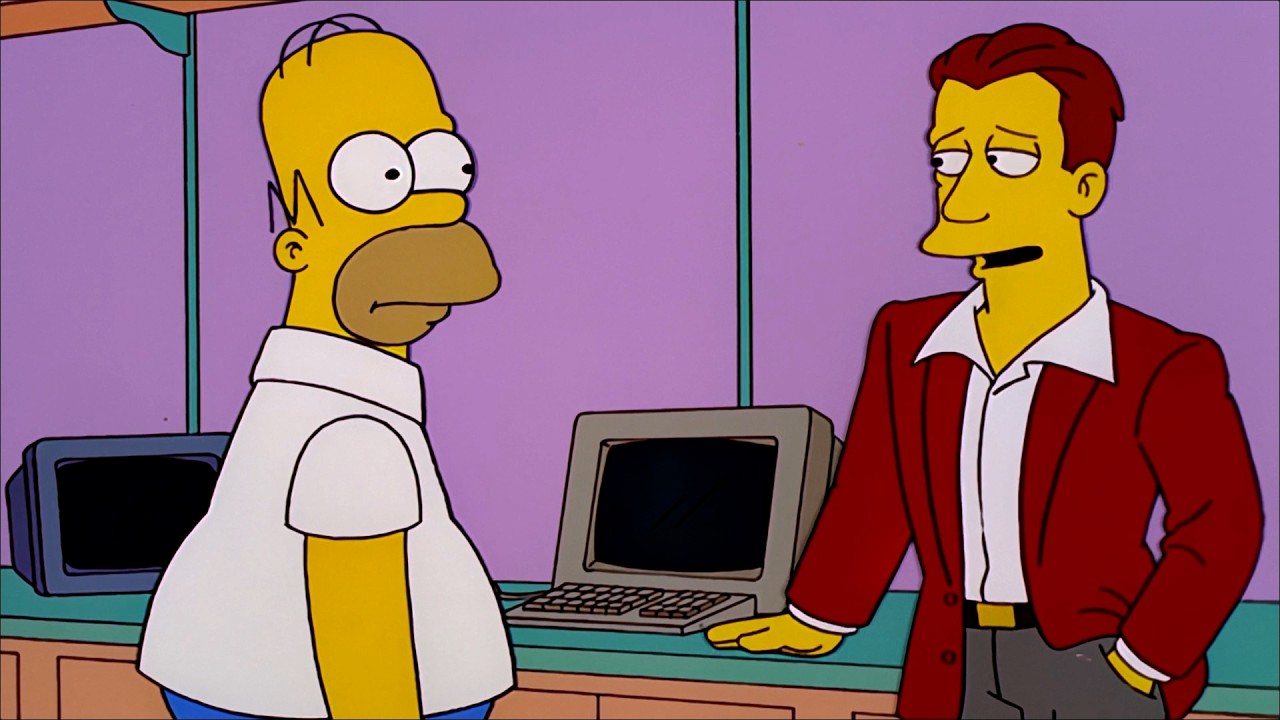 Homer se compra un ordenador (Los Simpson / Castellano - Español de ...