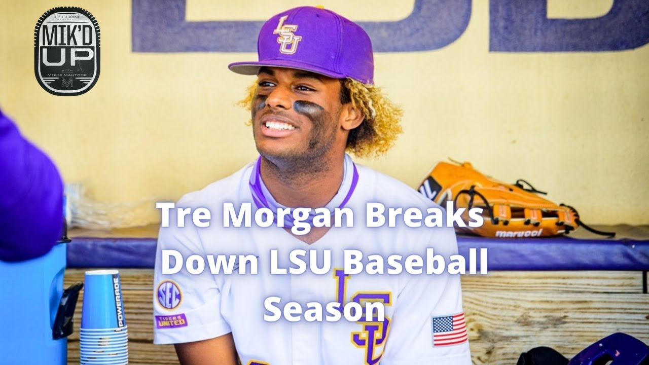 Tre Morgan Previews LSU Baseball Upcoming Season | Tre Morgan Interview ...
