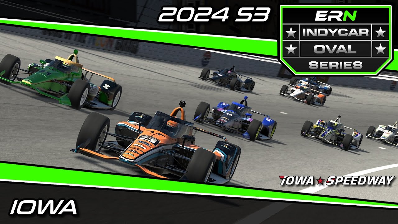 IndyCar Oval Series Tuesday Night Top Split | IOWA | 2024s3 Rd 3 ...