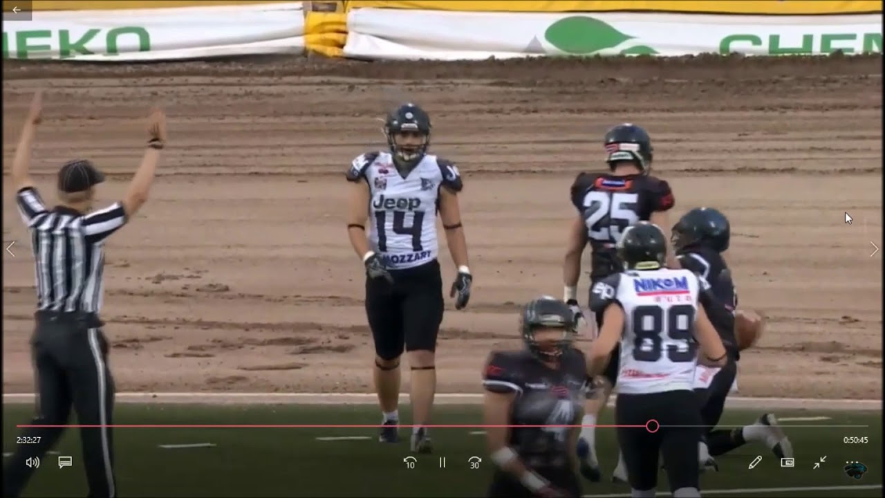 European Year 1 Highlights - Jake Sisson QB #9 Serbia, #7 Germany - YouTube