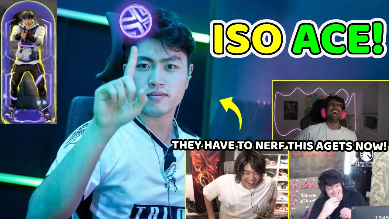 Streamers React to TLN Ban's ISO ACE vs RRQ | Valorant Pacific Stage 2 ...