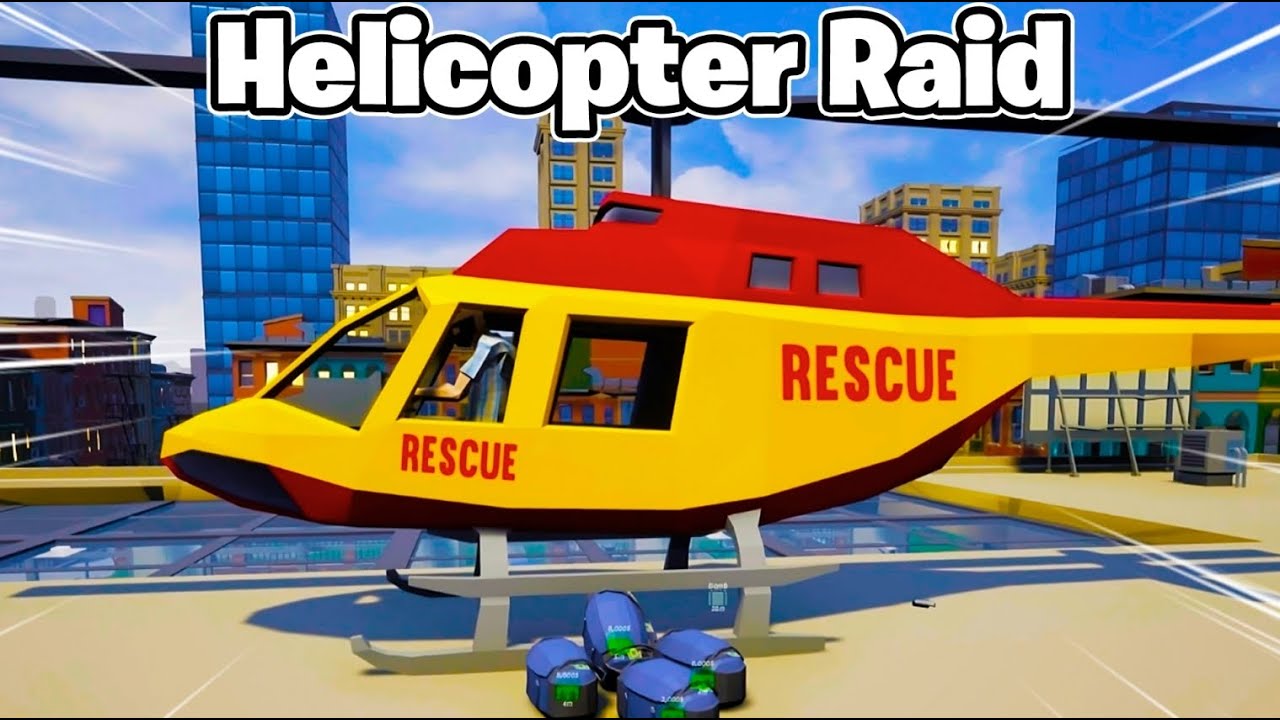 Creating The PERFECT Helicopter Raid In Perfect Heist - YouTube