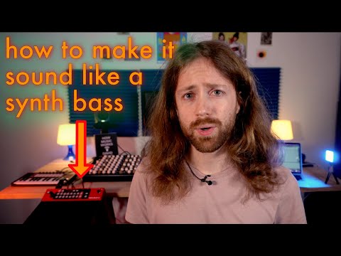 How to create and play bass sounds with the Nord Drum 3P