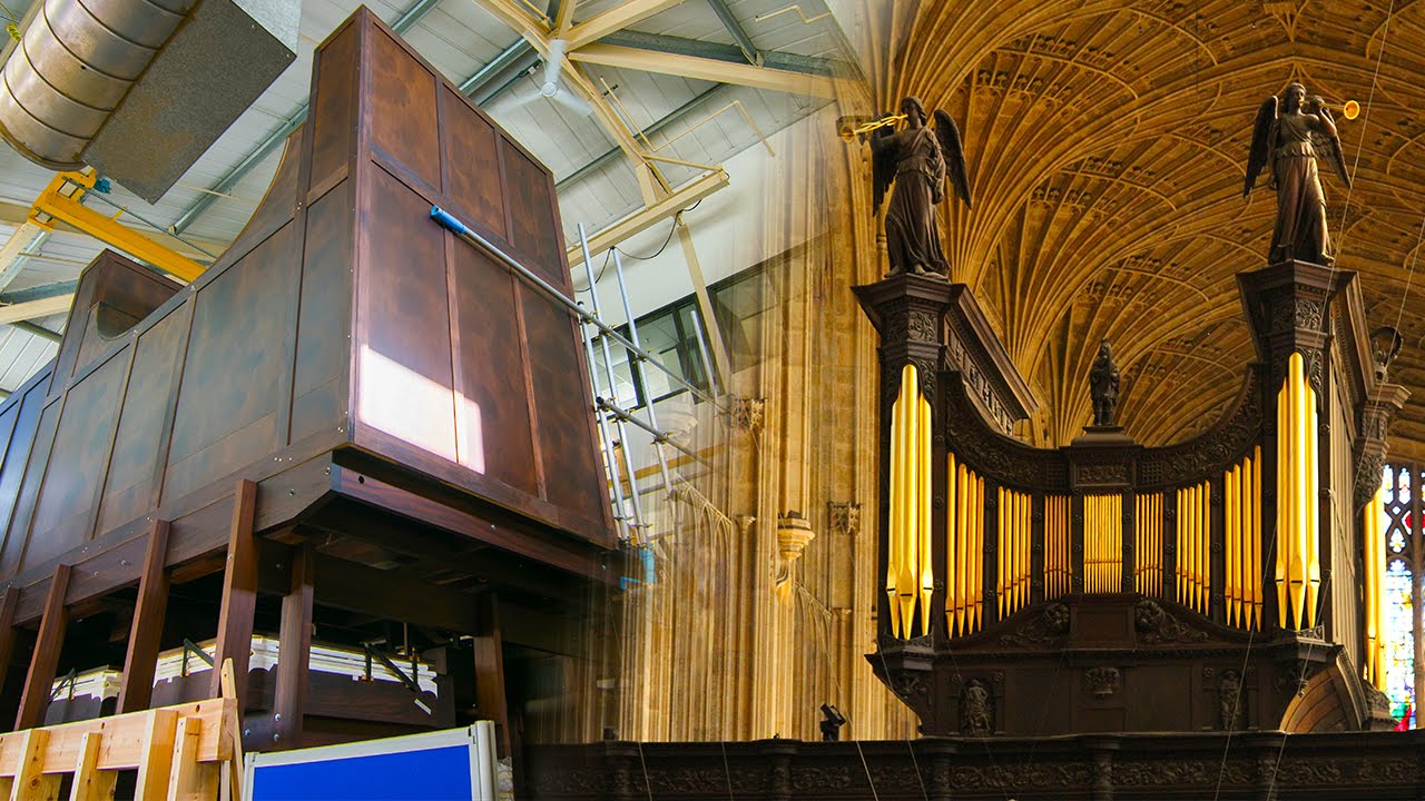 Behind the scenes: Organ workshop - YouTube