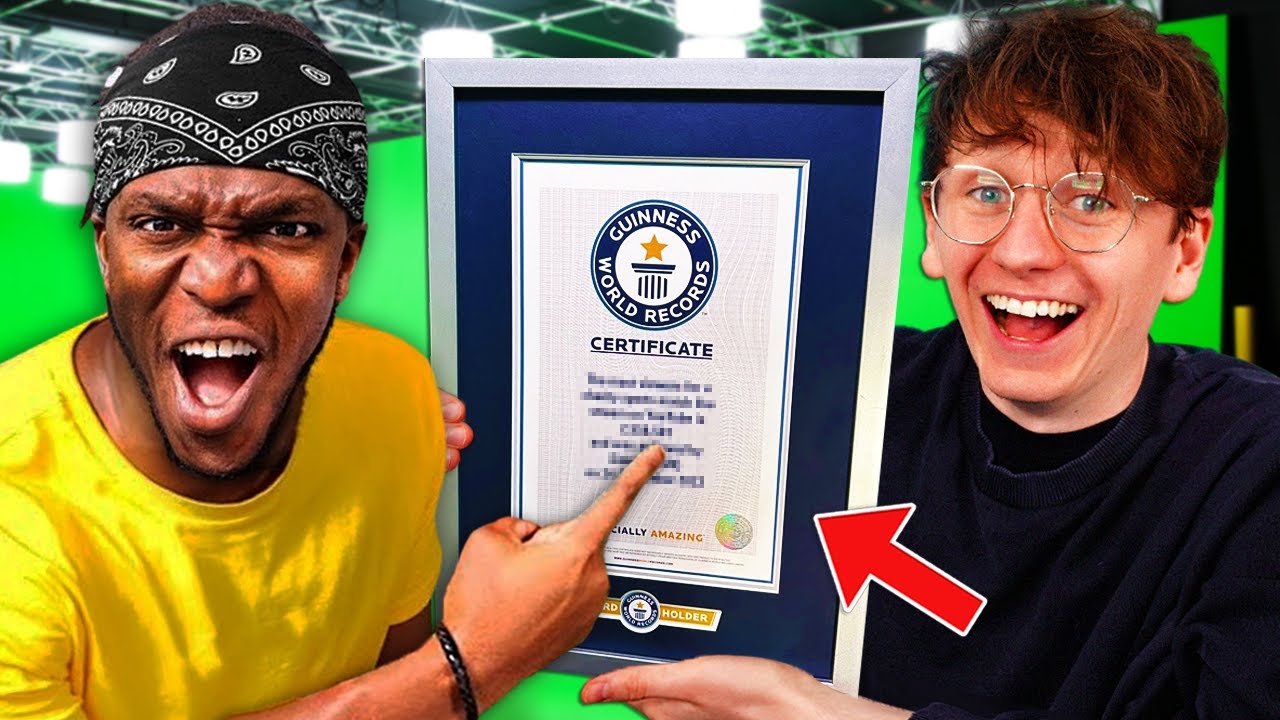 I got KSI a Guinness World Record - YouTube