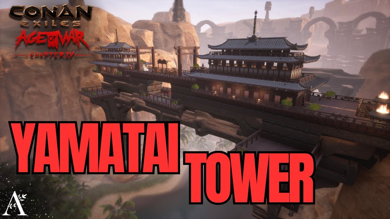 NEW YAMATAI BASE BUILDING | CONAN EXILES - YouTube