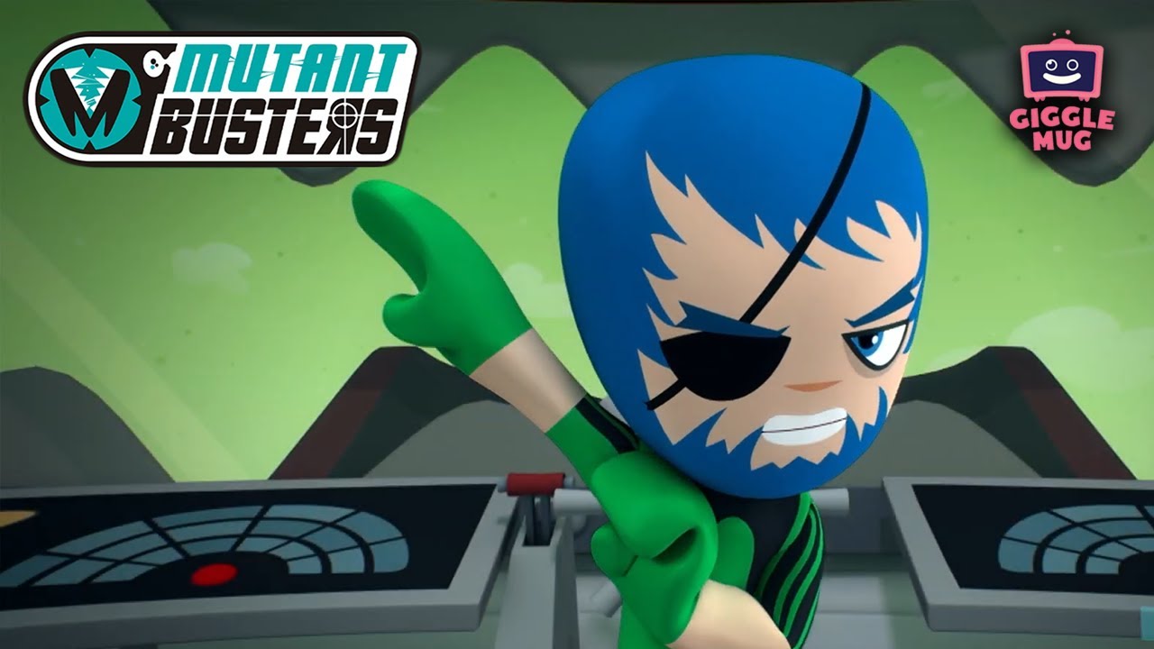 Negative Vibes | Mutant Busters (12-Minute Action Cartoon for Children ...
