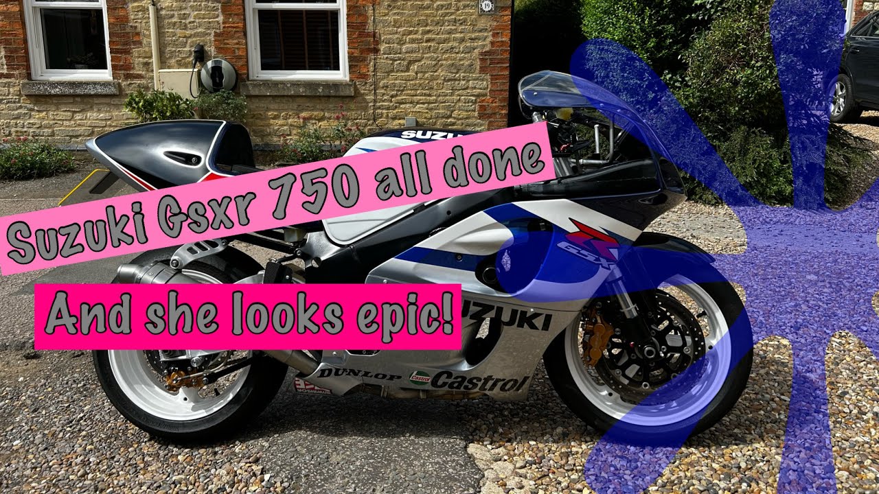 Suzuki Gsxr 750 Srad is finished - YouTube