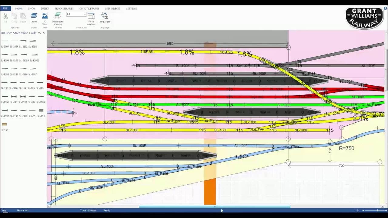 A Model Railway from scratch - 03: Track Plan, in 2D & 3D! - YouTube