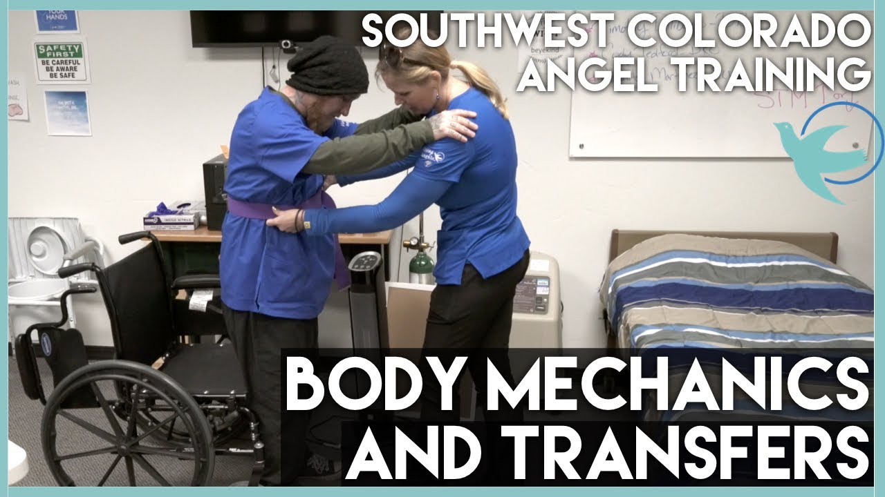 SWCO Angel Training: Body Mechanics & Transfers - YouTube