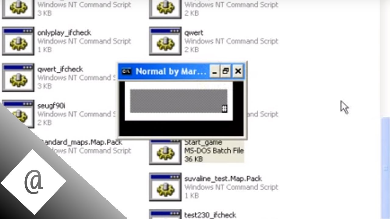 Batch game : Movement batch [Old video, archived] - YouTube