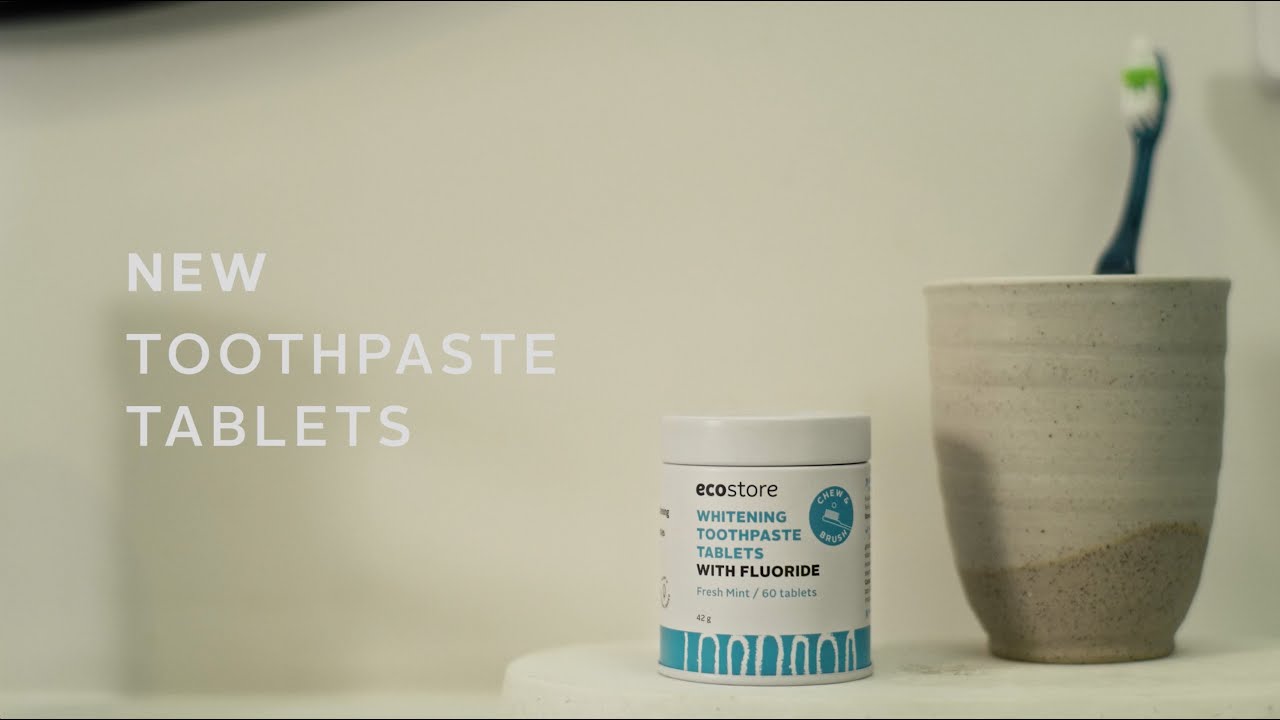 ecostore Toothpaste Tablets - long - YouTube