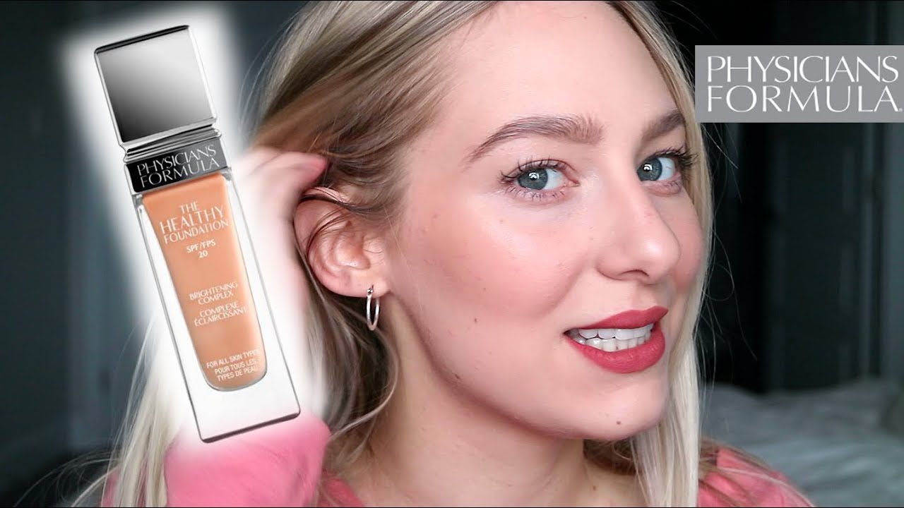 PHYSICIAN's FORMULA HEALTHY FOUNDATION first impressions - YouTube