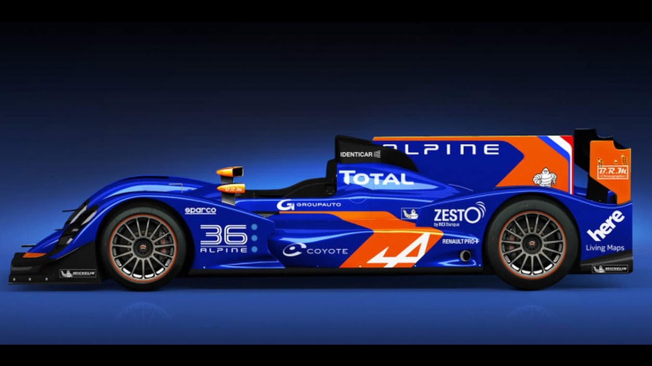 LMP2 Alpine A450 Test Drive - YouTube