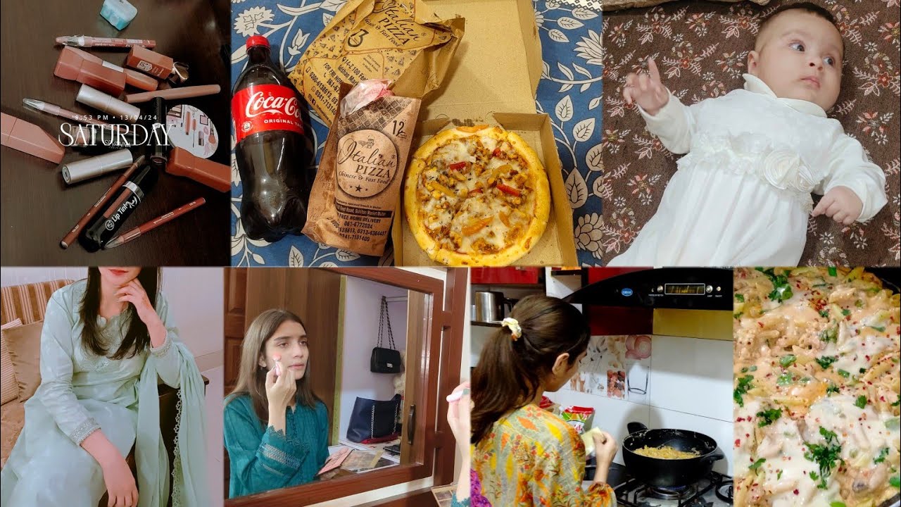 Eid Vlog 2024 💕||Ayesha ny bnaya Mexican Pasta😋|| Full Recipe || - YouTube