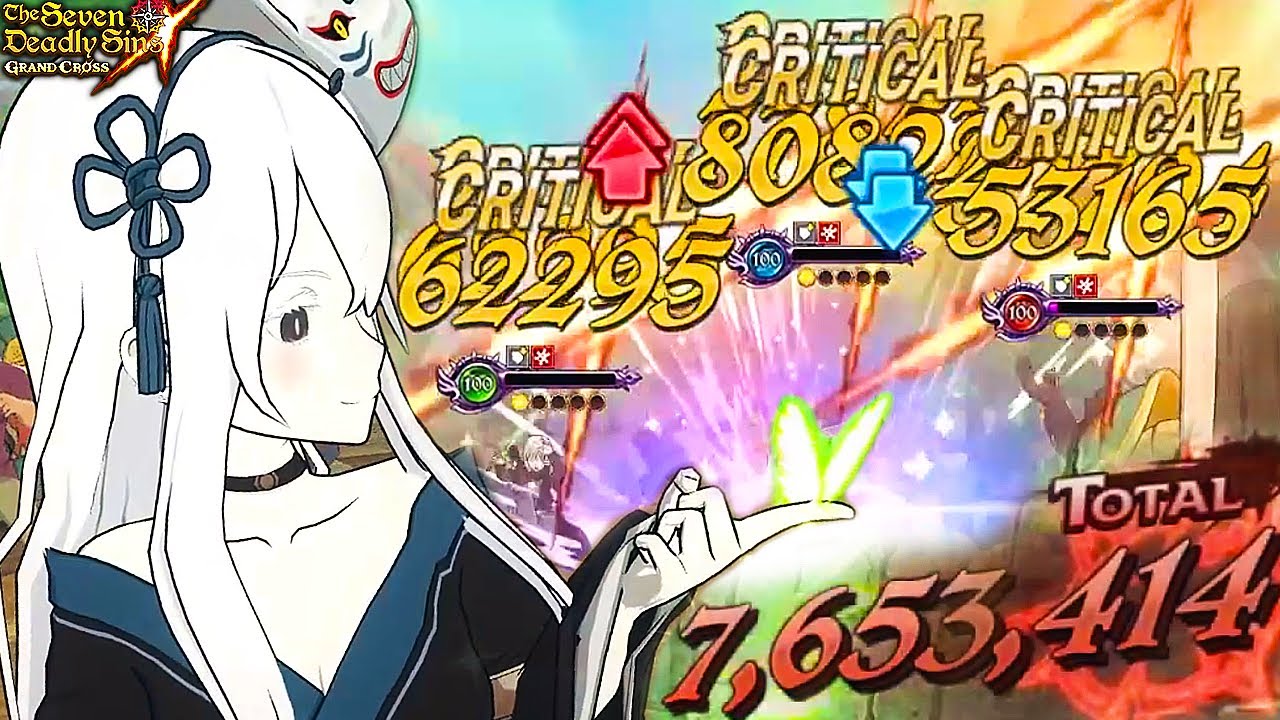 THE NEW GODDESS OF GRAND CROSS!! ECHIDNA FULL UR GEAR EXTENDED PVP ...