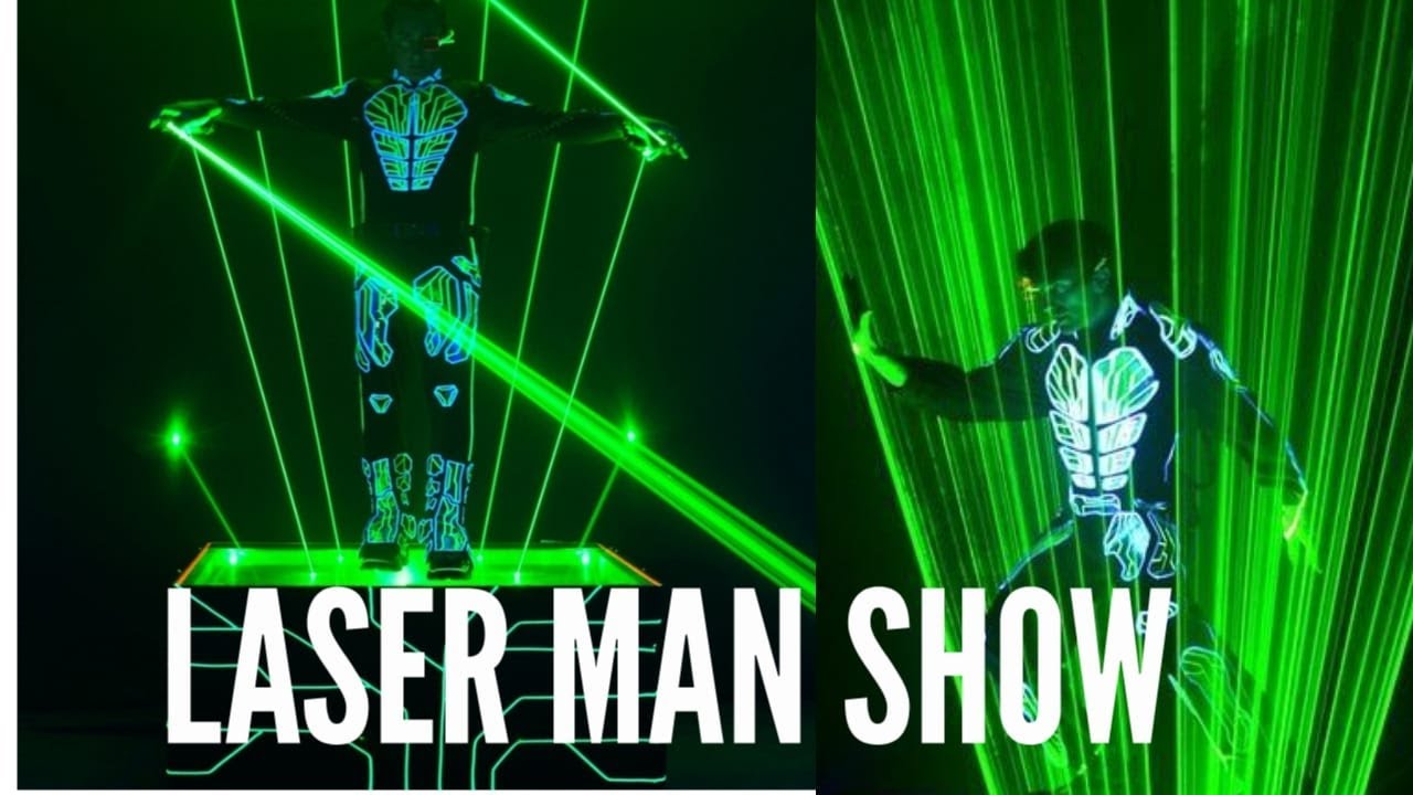 Epic Laser Performance/Laser Man Show - YouTube