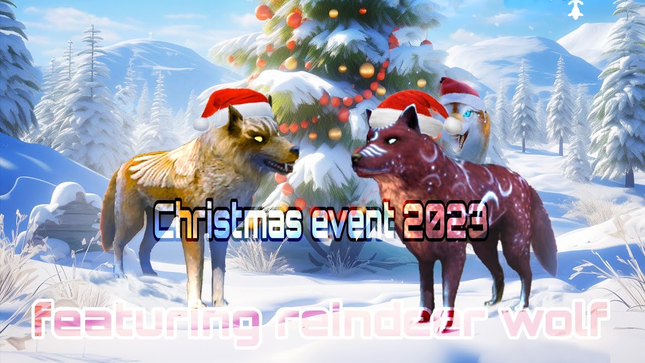 The Wolf - Christmas Event 2023 Is Here With Reindeer Wolf Skin 🦌🎄 ...