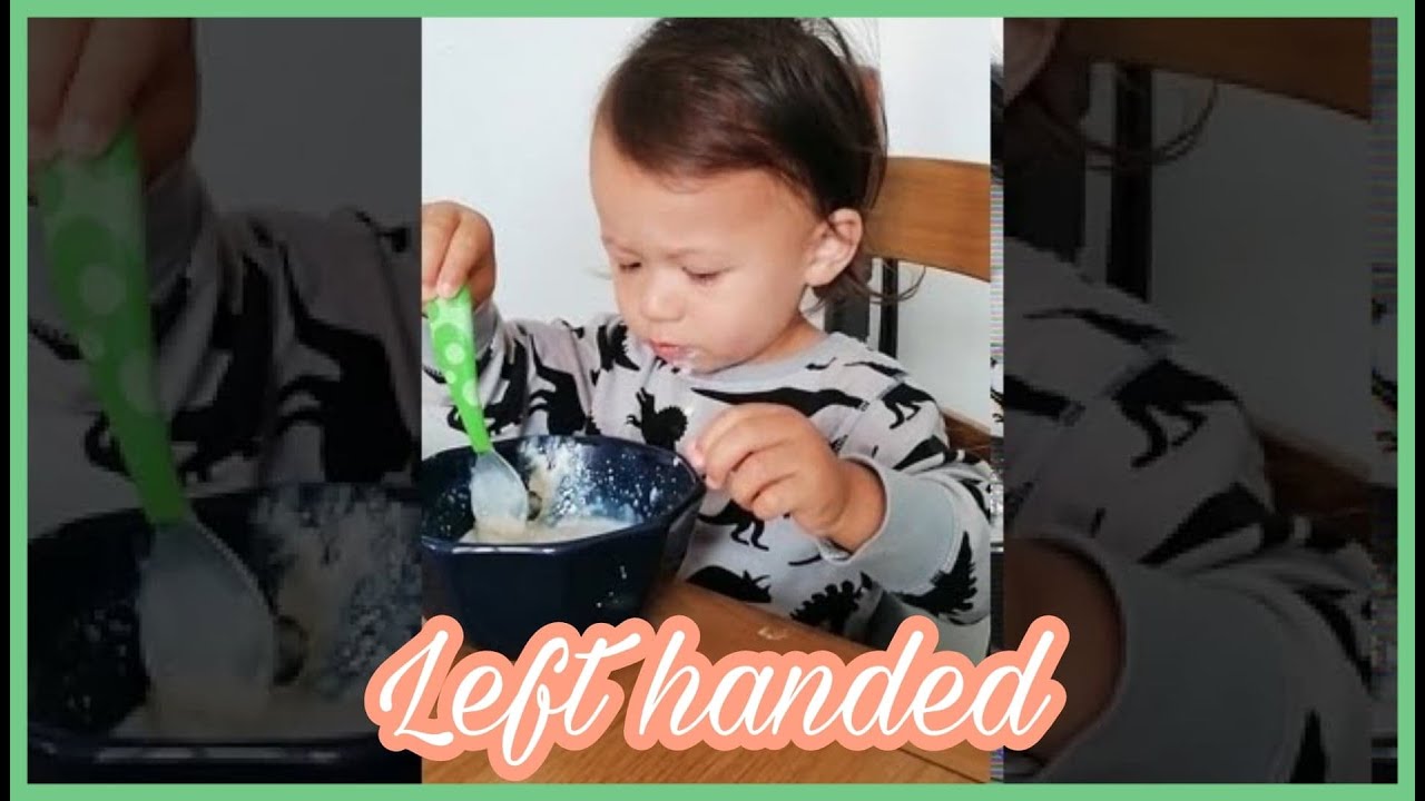 Left handed baby boy - YouTube