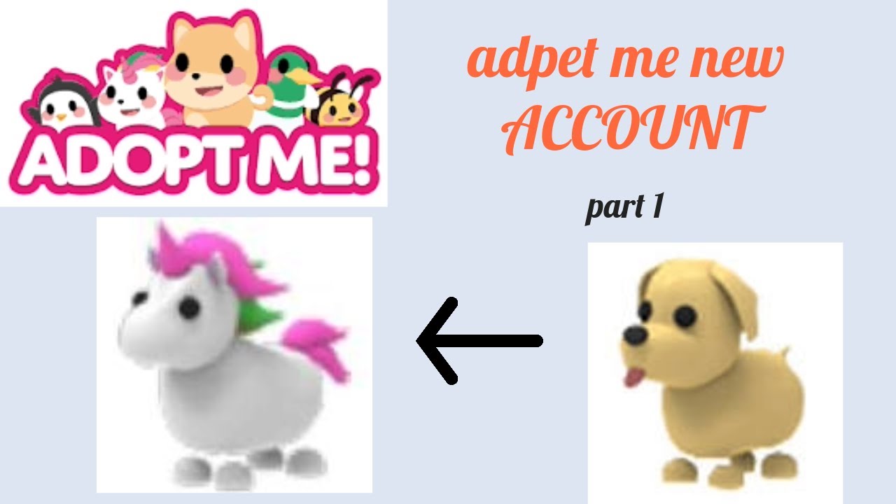adopt me new ACC/part 1 - YouTube