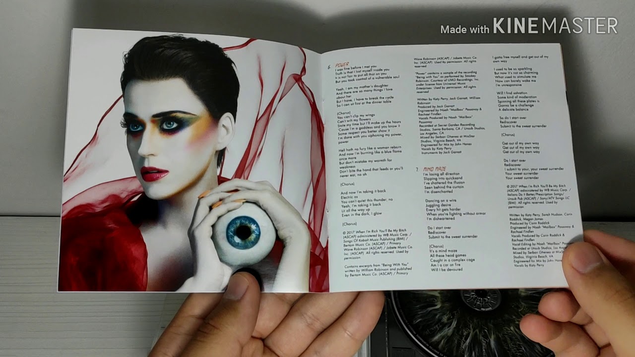 Katy Perry - Witness Album CD Unbox - YouTube