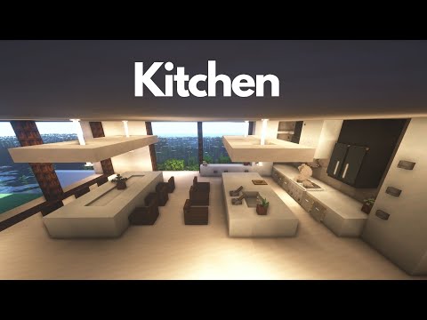 How To Design A Modern Kitchen In Minecraft