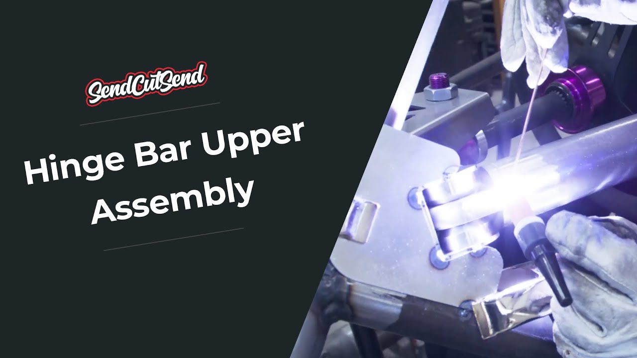 Designing and Building a Hinge Upper Bar - YouTube