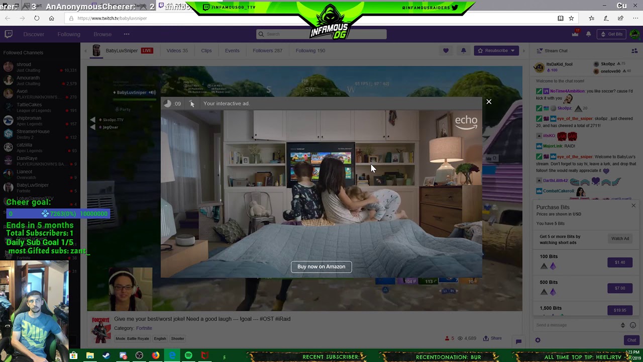 IRAID Twitch Raids - YouTube