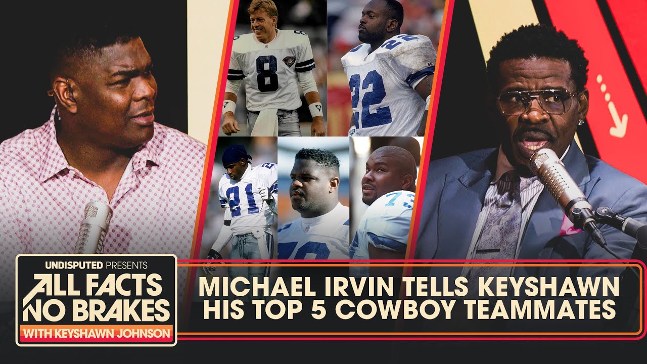 Michael Irvin’s Top 5 Dallas Cowboys: Deion Sanders, Troy Aikman, Larry ...