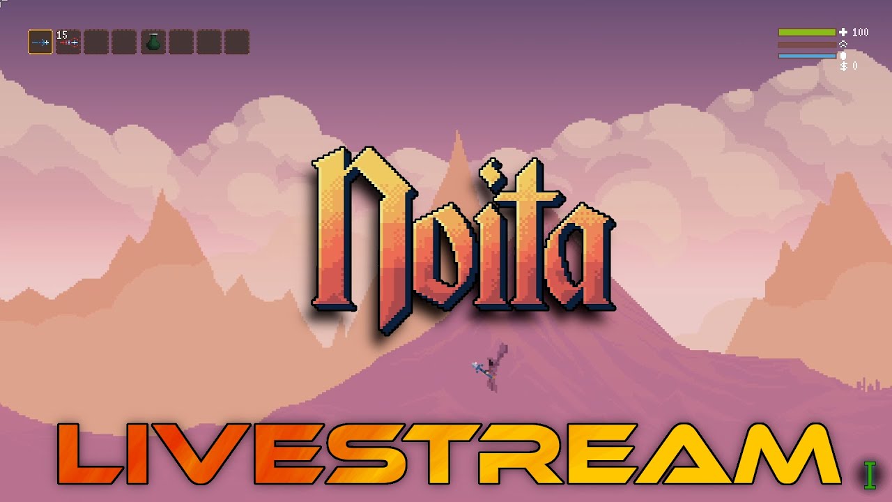 Wizard Streamer vs Chat - Noita - Livestream - YouTube