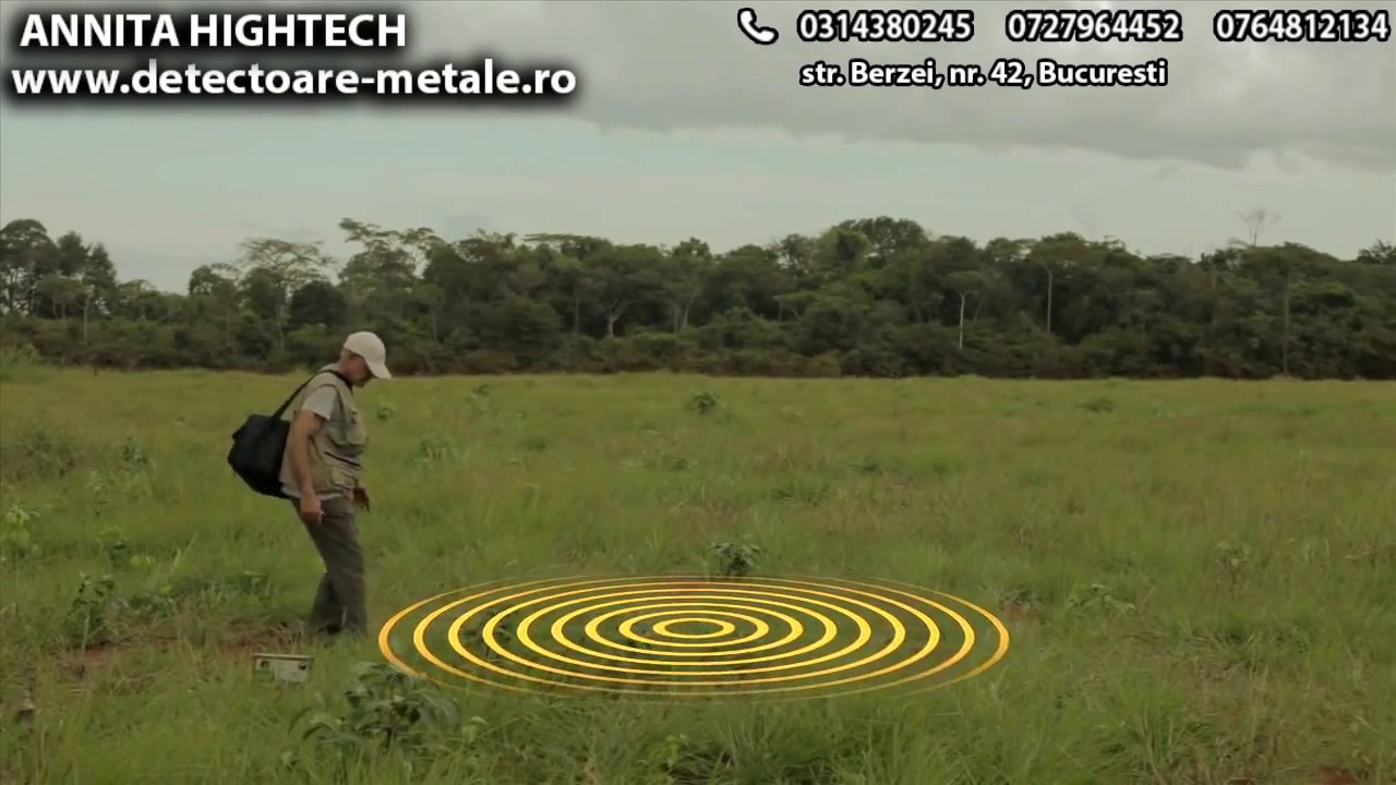 MINEORO FG90 - Localizarea aurului natural - YouTube