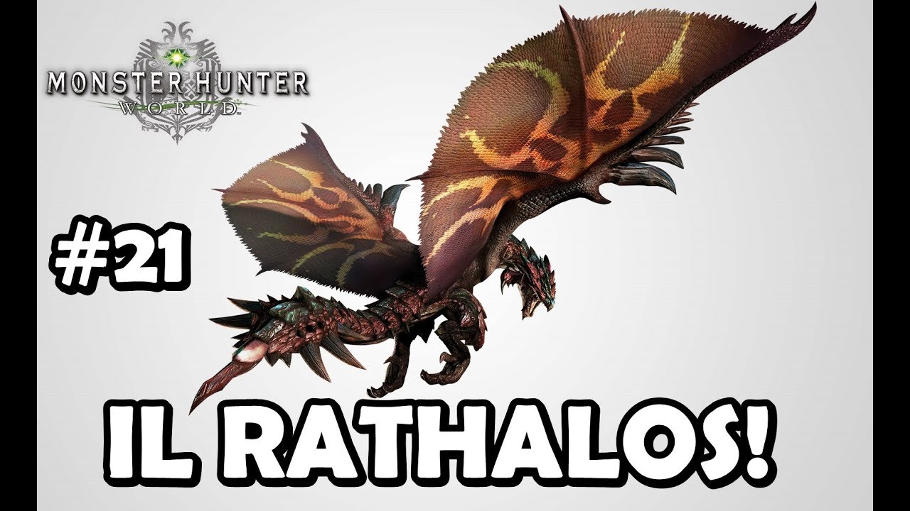 IL RATHALOS - Monster Hunter World ITA #21 - PS4 Pro - MHW - YouTube