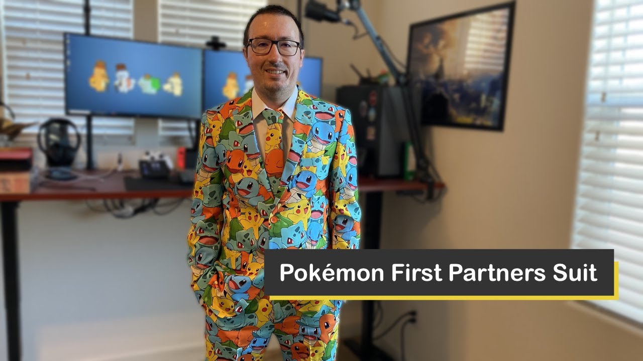 Pokémon First Partners Matching Suit by OppoSuits - YouTube